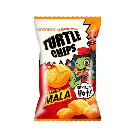 Buy Orion Turtle Chips Flaming Mala 80g Coles