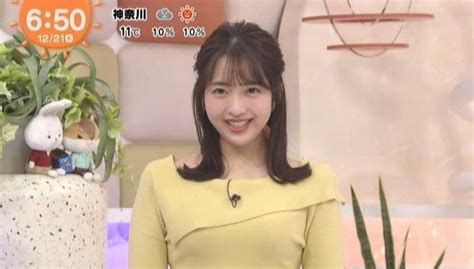 【めざましテレビ】フジテレビ藤本万梨乃アナの東大卒ムチムチクビレニット【高学歴女子】 うぶさんのきまぐれ日記 ～女子アナ・キャスターが盛り