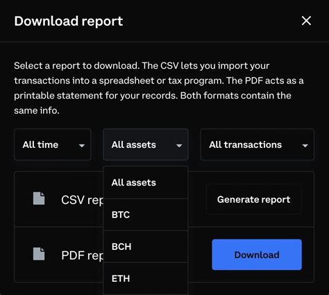 How To Find And Download Your Coinbase Transaction History