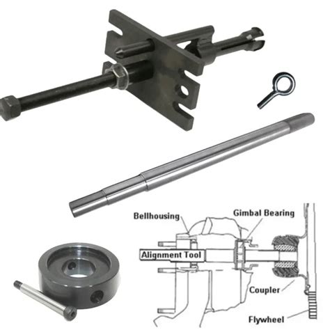This Is A Set Of Engine Alignment Bar Tool Gimbal Bearing Installation
