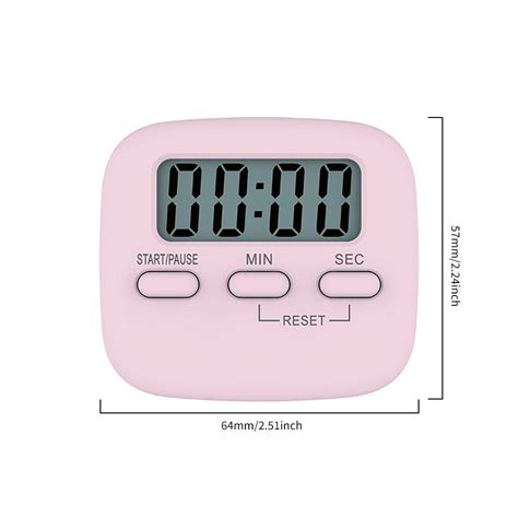 LCD Digital Cooking Countdown Alarm Timer Magnetic Grandado