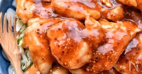 【胸様レシピ】子供達が大好きな味♡秒でなくなるbbqチキン♡ Receta