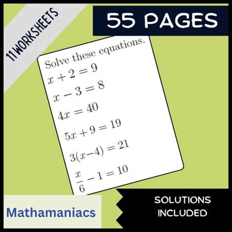 Y7 Maths Bundle Number And Algebra By Mathamaniacs Tpt