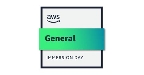 Aws General Immersion Day Participant Credly