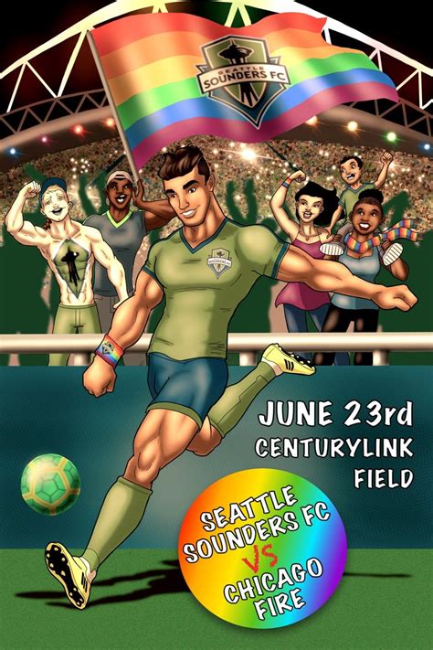 Posters By The People 2018 7 Sounders Vs Chicago Fire June 23rd
