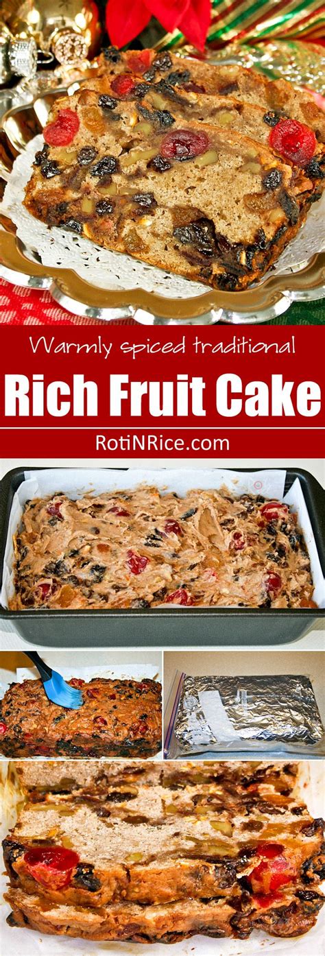 Rich Fruit Cake Cooking Recipes Fruit Cake Fruit Cake Christmas
