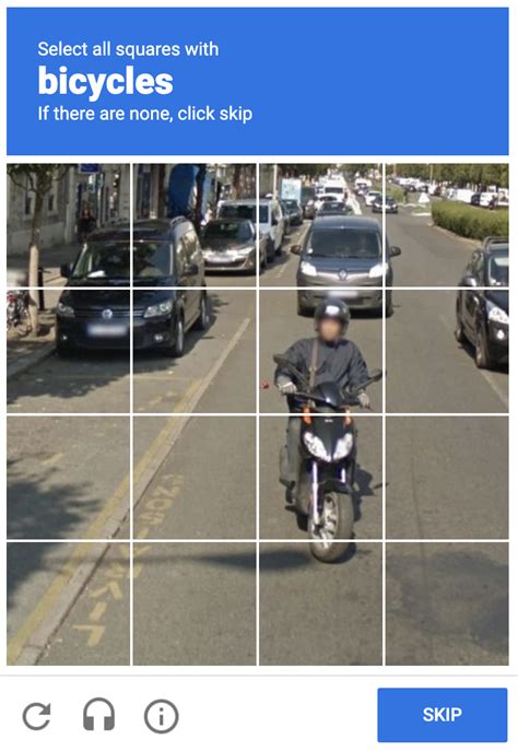 This Captcha Prompt Discriminates Against Nypd Traffic Enforcement