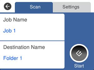 Starting A Scan Using The Product Control Panel