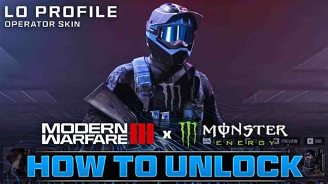 Unlock FREE Black Ops 6 Warzone Monster Energy Bundle In Season 3 Operator Skin Blueprint