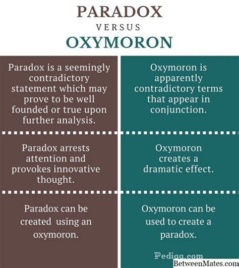 Oxymoron和Paradox 语言 2025