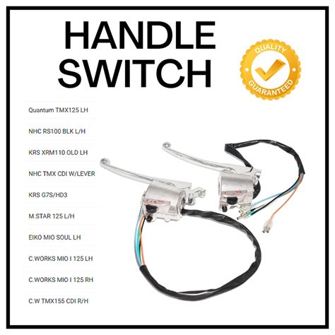 Handle Switch For Motorcycle Shopee Philippines