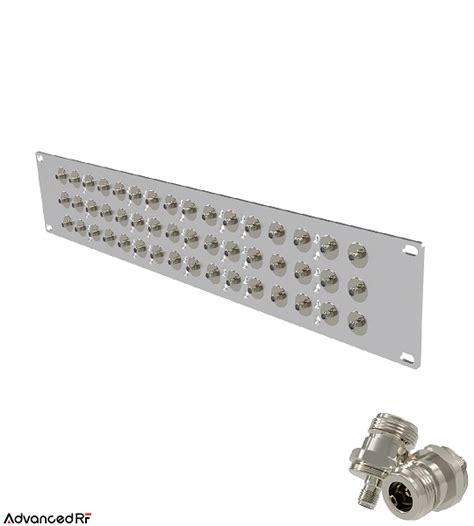 2u Patch Panel Type N 48x 48npp2u