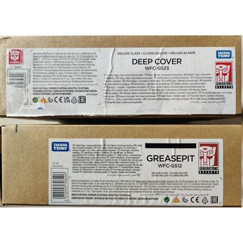Transformer Greasepit And Deep Cover Hobbies And Toys Toys And Games On