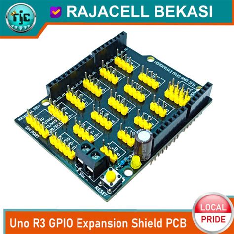 Jual Uno R3 Gpio Expansion Shield Pcb Prototype Shield Arduinoo Uno Wemos D1 Breakout Pin Proto