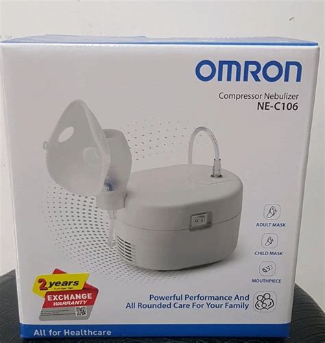 Omron Ne C106 Compressor Nebulizer For Nebulization Size Compact At