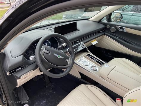 Beige Black Interior 2021 Genesis Gv80 2 5t Awd Photo 140779349