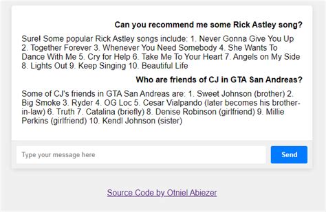 Github Otniel113chatgpt Integration Integrasi Api Chatgpt Dengan Menggunakan Html Css Dan
