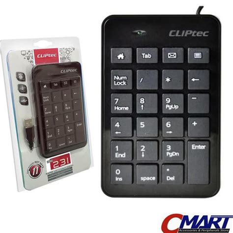 Jual Cliptec Rapid Usb 2 0 Numpad Numeric Keypad Numerik Keyboard Rzk231 Harga Promo Shopee