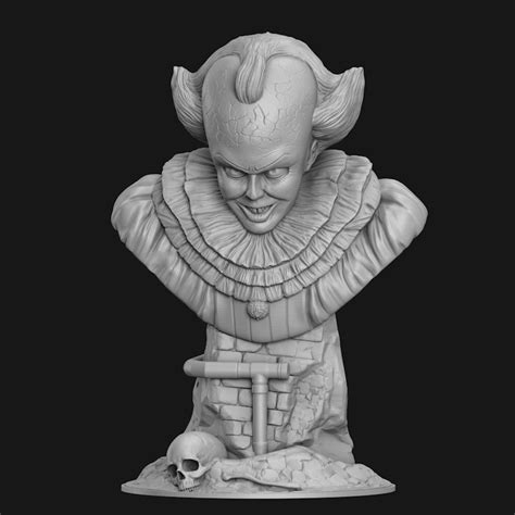 Pennywise 3d Printing Model Stl