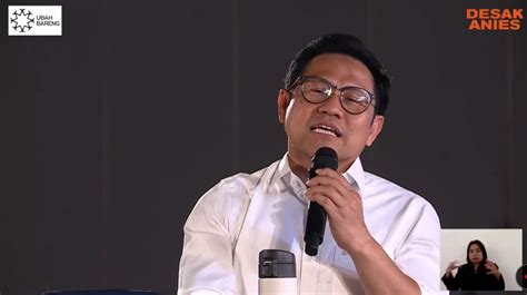 Cak Imin Akhir Akhir Ini Banyak Sekali Kriminalisai Ke Jurnalis