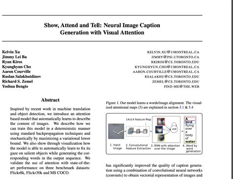 image caption 必看论文，模型整理 image caption模型代码github csdn博客