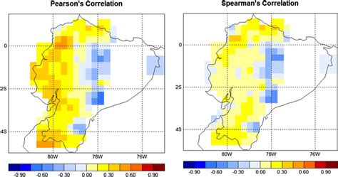 Spatial Distribution Of Cross Validated Left Standard And Right