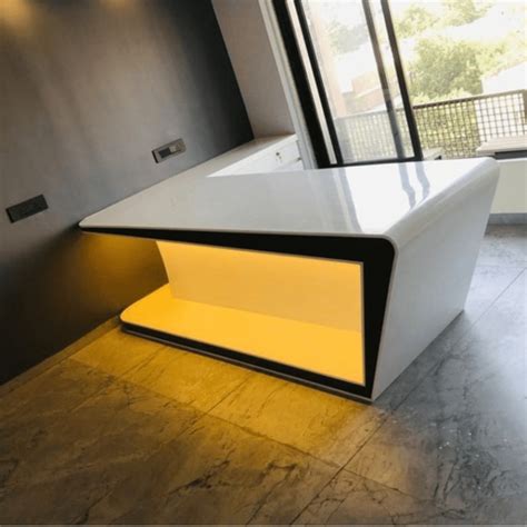 Why Choose Corian Solid Surface Material For Executive Office Desk Table