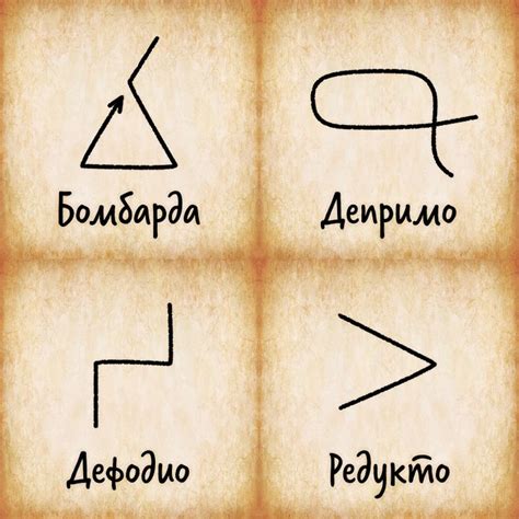 Все заклинания из мира Гарри Поттера Бери и делай