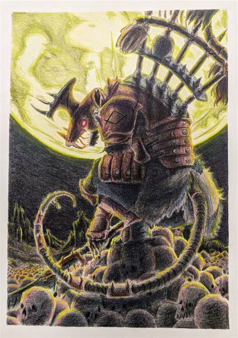 Queek Headtaker Clan Mors Skaven Warhammer Fantasy Warhammer
