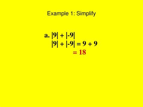 The Absolute Value Function Ppt Download