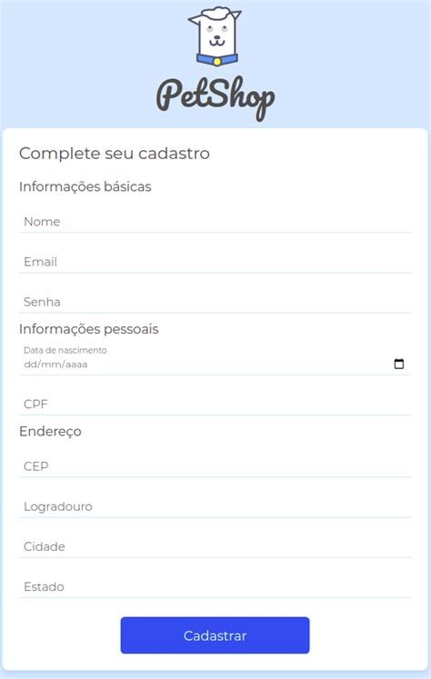 GitHub melissajblins ValidaFormulario JavaScript para validar o formulário de cadastro de