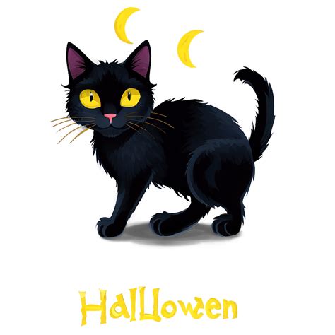 Download Halloween Black Cat Png C