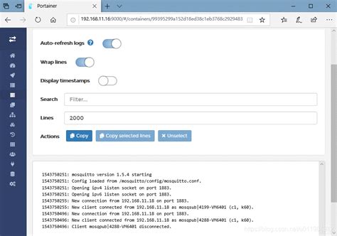 docker部署tick mosquitto实现mqtt数据输入图形化监视 mosquitto 可视化 csdn博客