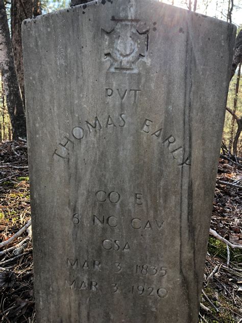 Thomas Earley 1837 1920 Find A Grave Memorial