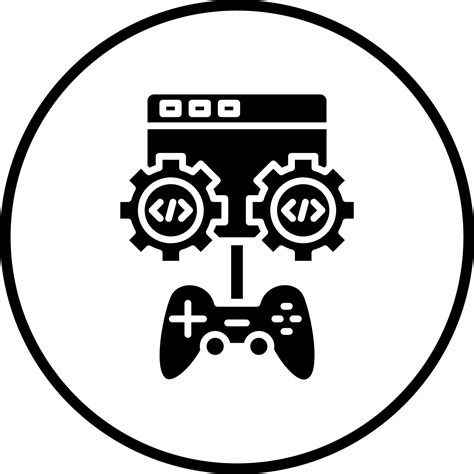 Game Engine Vector Icon Style 22239727 Vector Art At Vecteezy