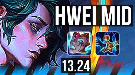 Hwei Vs Leblanc Mid 627 Rank 14 Kr Challenger 1324 Youtube