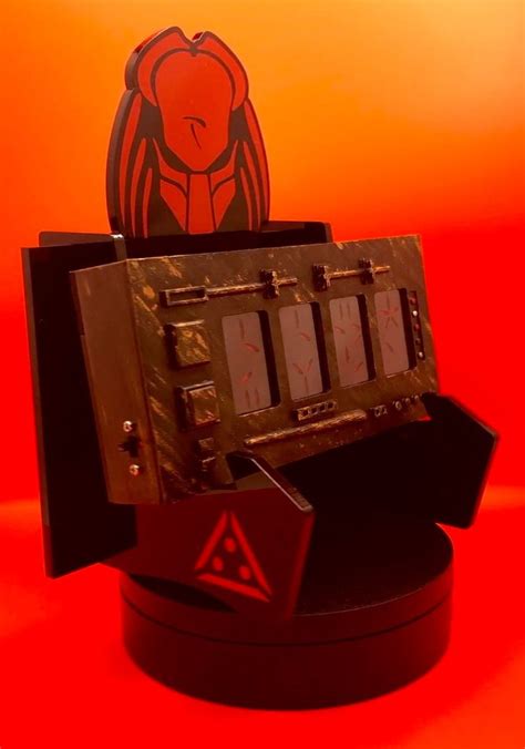 Predator Countdown Panel Etsy Replica Prop Countdown Iconic Movies