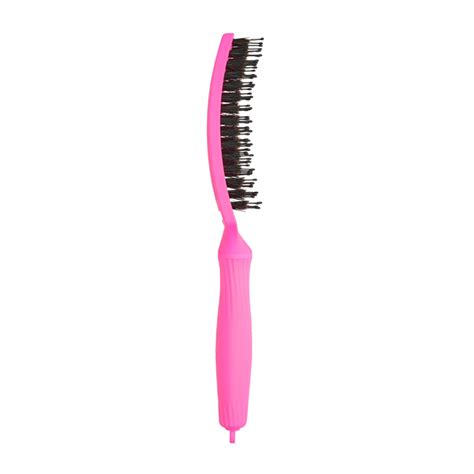 Četka za raščešljavanje Olivia Garden Nylon Mix Neon Pink Fingerbrush frizerland