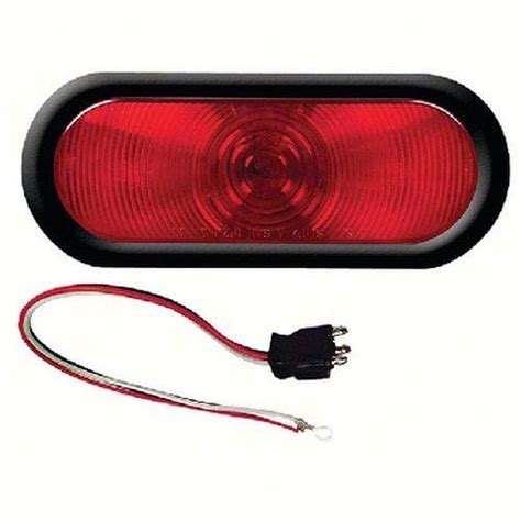 Seachoice 52931 3 Function Sealed Oval Flush Mount Tail Light