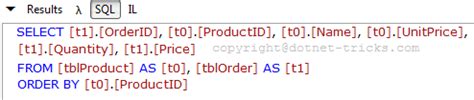 C Linq Joins With Sql