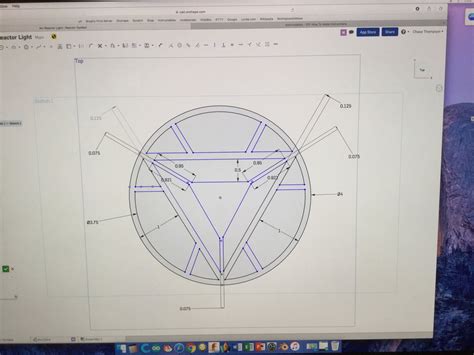Arc Reactor Light 6 Steps With Pictures Instructables