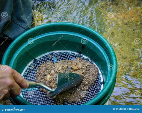 Sift And Classify Mineral Rich Soil With Gold Panning Classifier Pan