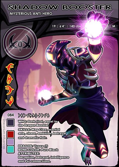 Jennifer Webster Dragon Booster Reboot Trading Card Designs