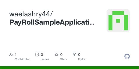 GitHub Waelashry44 PayRollSampleApplication