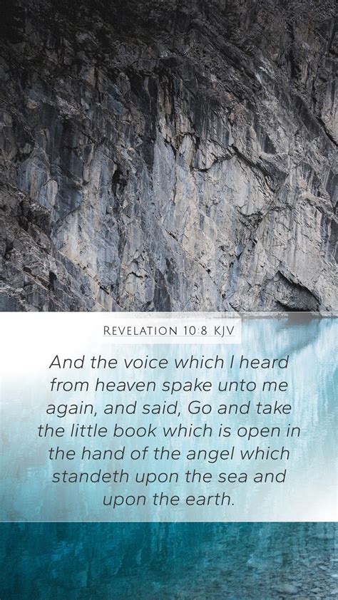 Revelation 108 Kjv Mobile Phone Wallpaper And The Voice Which I
