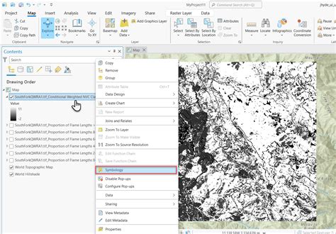 Importing Layer Symbology Into Arcgis Pro For Quantitative Wildfire Risk Assessment Qwra Outputs