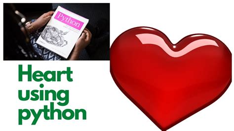 how to create heart pattern using python youtube