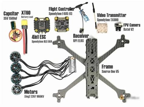 Как собрать Fpv дрон своими руками Dji And аналог