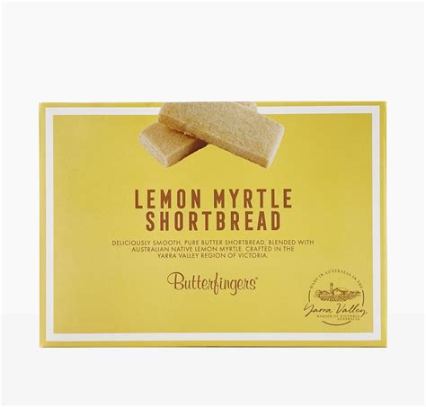 Butterfingers Lemon Myrtle Shortbread Gourmet By Design