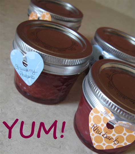 Roundabout Strawberry Rhubarb Freezer Jam
